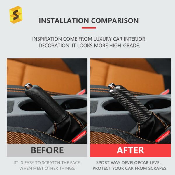 Ford Ranger Handbrake Cover For Pickup - ShaShaCarbon